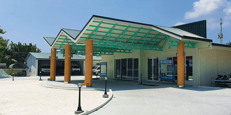 Queuebee Installation at G.Dh Thinadhoo Regional Hospital - Astech Maldives