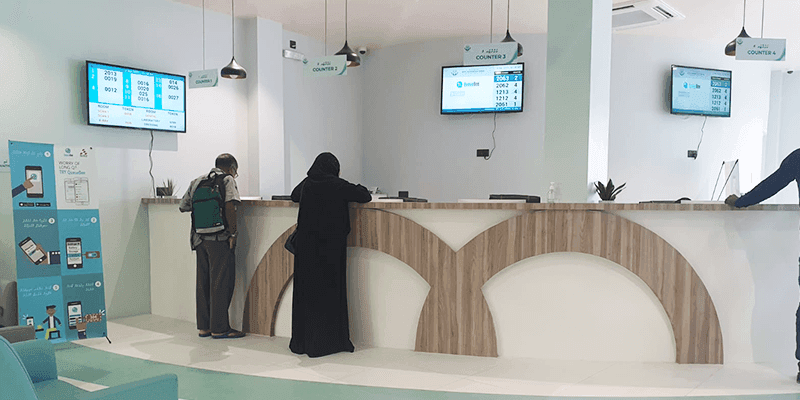 Queuebee Installation at Kulhudhuffushi Regional Hospital - Astech Maldives